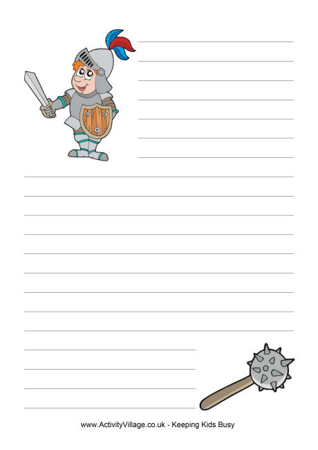 Knight Printables | Activity Village