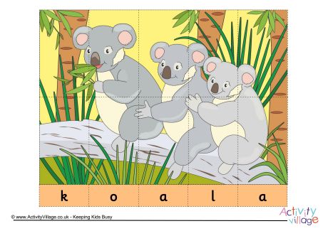 Koala Printables | Activity Village