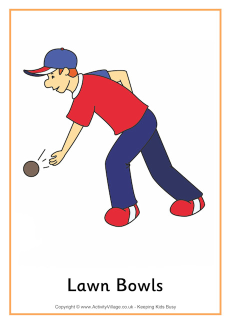 Lawn Bowls Poster | Activity Village