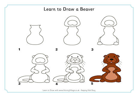 Learn to Draw Animals | Activity Village