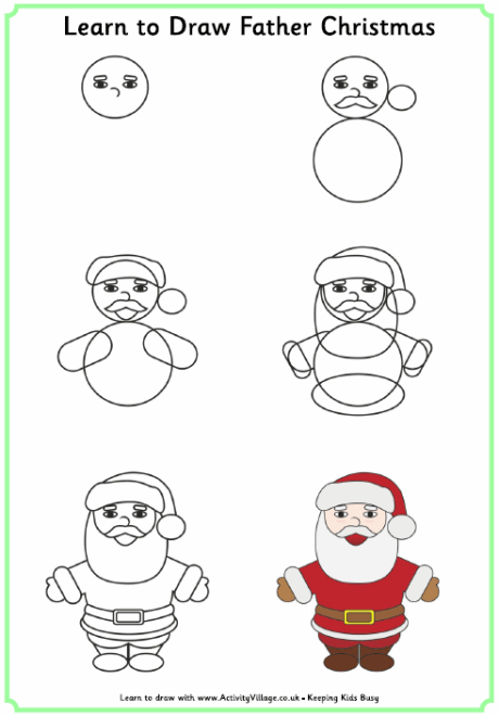 Santa Claus Printables | Activity Village