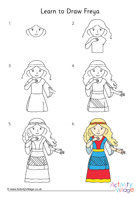 Learn to Draw Viking Pictures | Activity Village