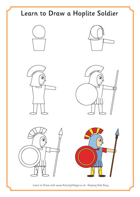 Learn to Draw Ancient Greece Pictures | Activity Village