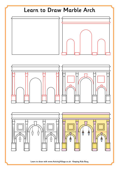 Learn to Draw London Landmarks | Activity Village