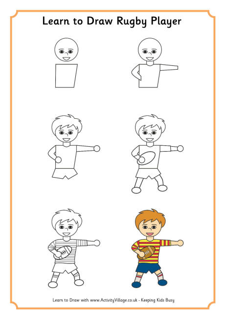 Rugby Printables | Activity Village