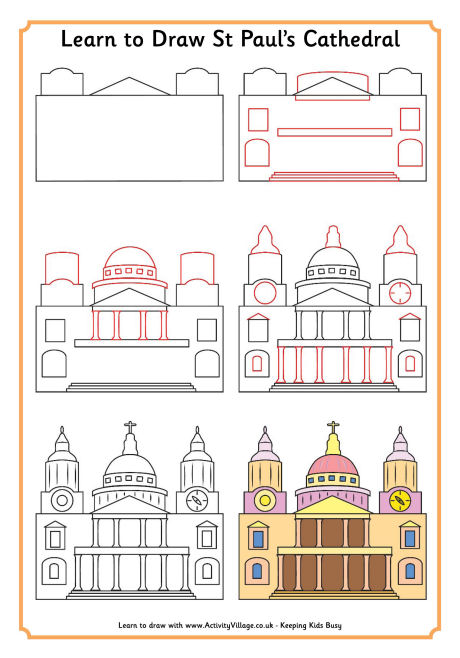Learn to Draw London Landmarks | Activity Village