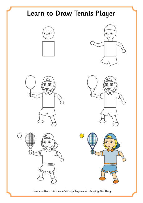 Learn to Draw Sports Pictures | Activity Village