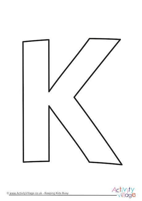 Alphabet Templates | Activity Village