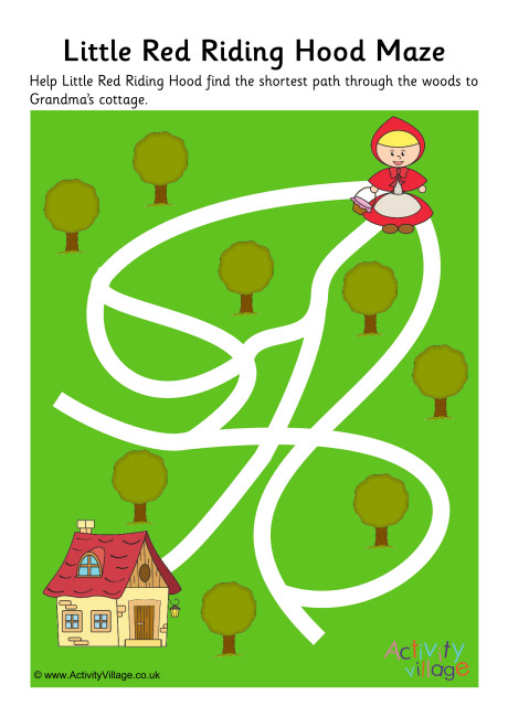 Little Red Riding Hood | Activity Village