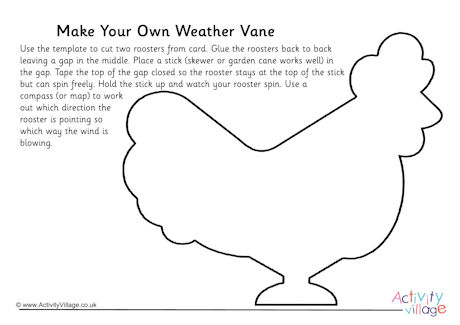 Make Your Own Weather Vane | Activity Village