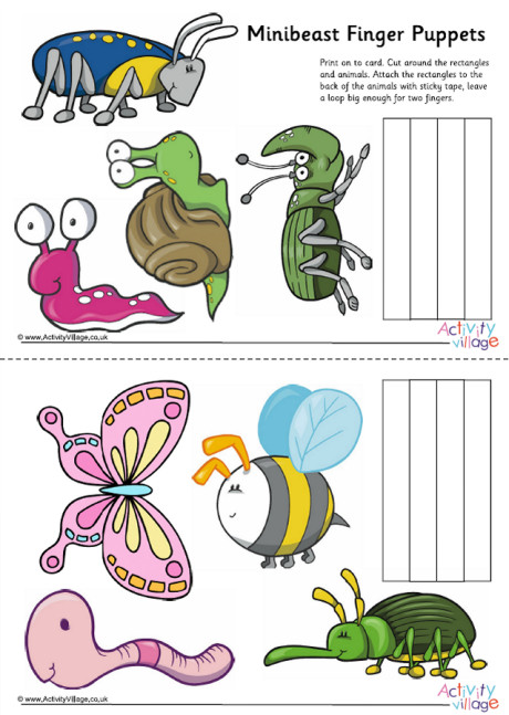 Finger Puppets | Activity Village