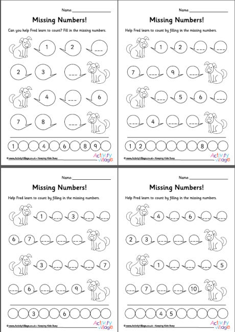 Pet Animal Maths Activities | Activity Village