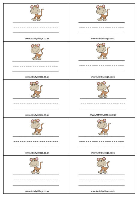 Printable Name Badges for Kids