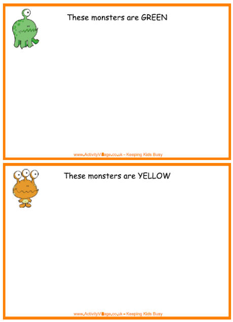 Sorting Activities - Printables for Kids