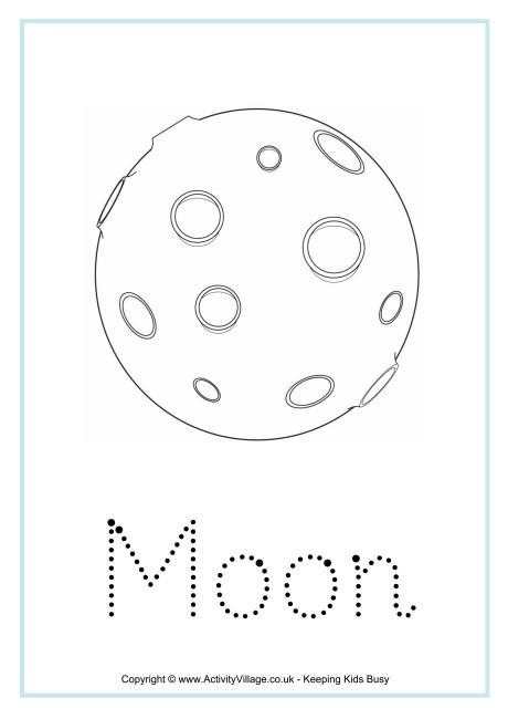 Space Handwriting Worksheets | Activity Village