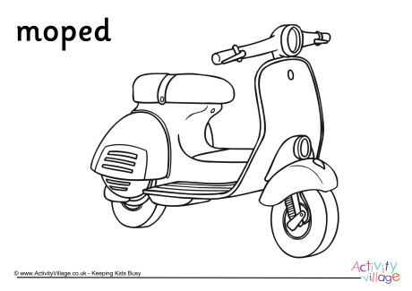 Transport Colouring Pages | Activity Village