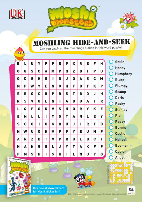 Moshi Monsters | Activity Village