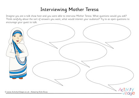 Learn about Mother Teresa