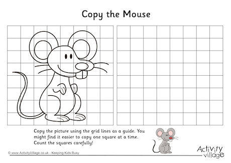 Mouse Grid Copy | Activity Village