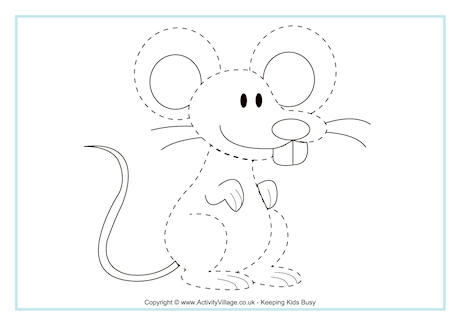 Mouse Tracing | Activity Village