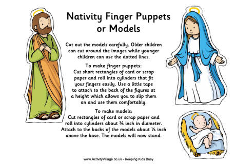 More Nativity Printables | Activity Village