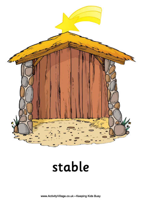 Nativity Posters - Stable Printable