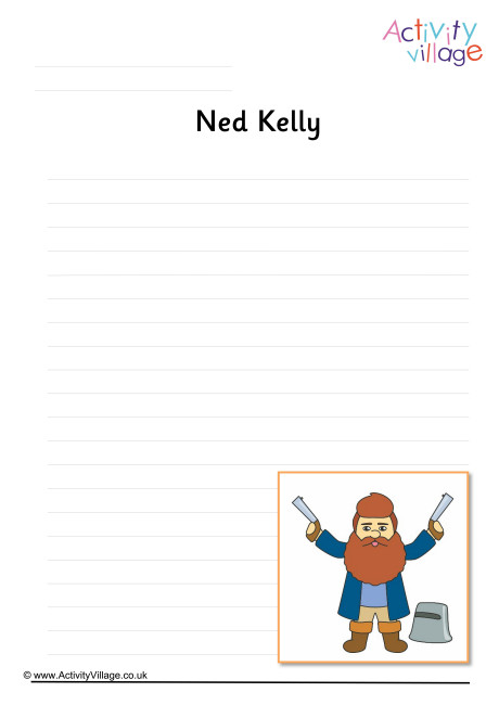 Ned Kelly | Activity Village