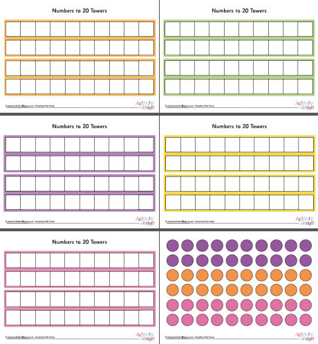 Comparing Numbers up to 20 | Activity Village