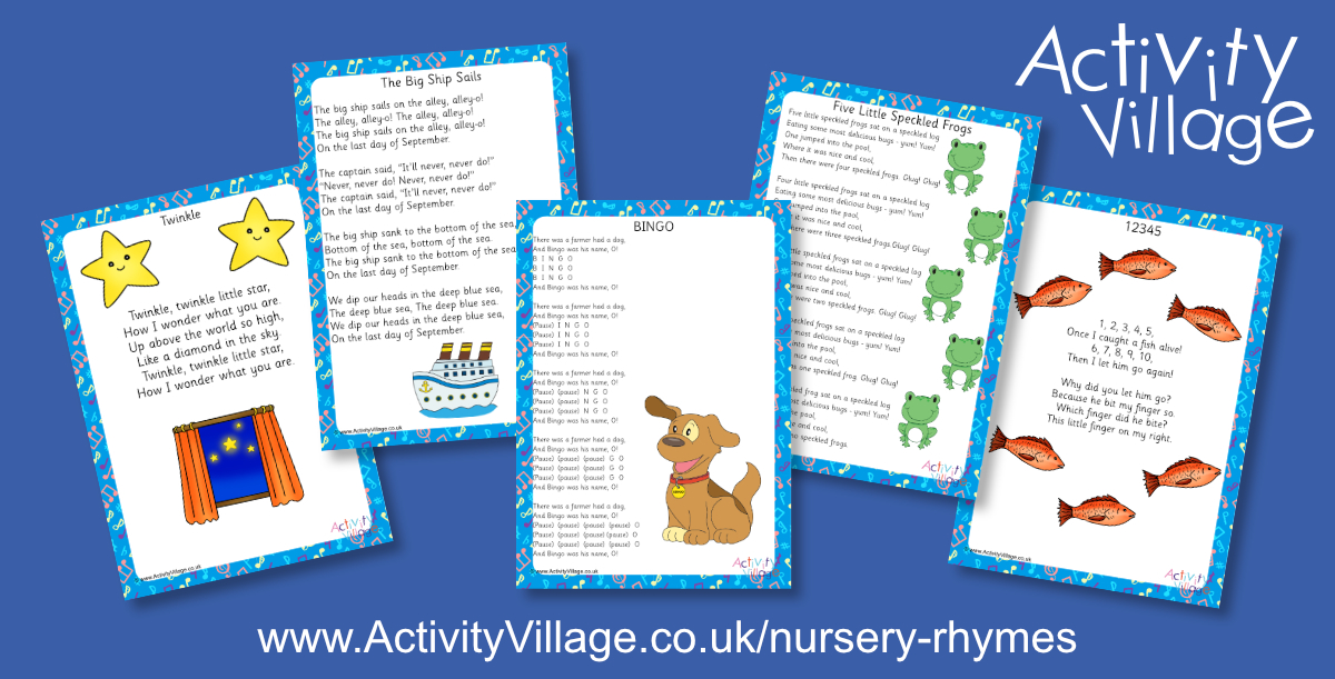 World Nursery Rhyme Week | Activity Village