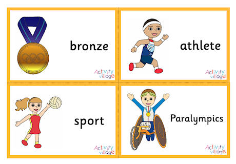 Olympic Games Vocabulary | Activity Village