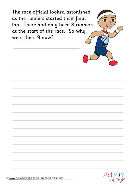 Story Starters - Printables for Kids