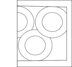 Olympic Rings Paper Cut