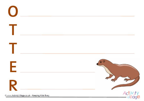Otters | Activity Village