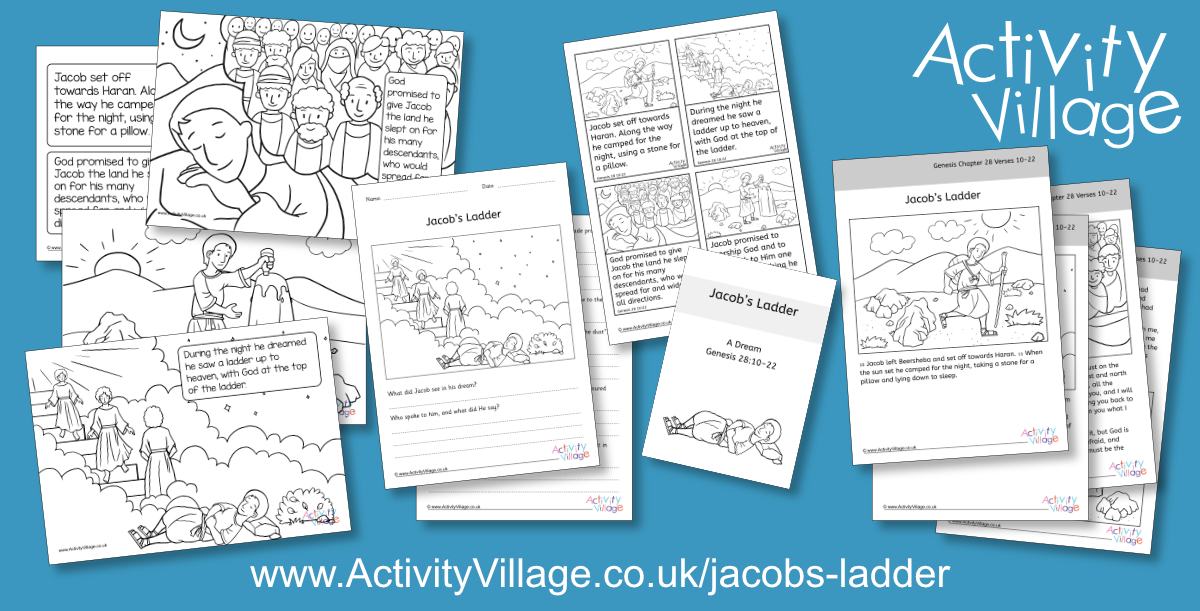 Our Latest Bible Story for Kids - Jacob's Ladder | Activity Village