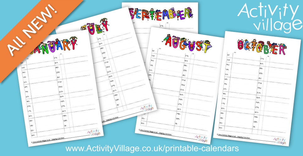Our New Monthly Planner Pages Make Planning Your Year Ahead Fun ...
