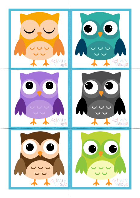 Owl Printables | Activity Village