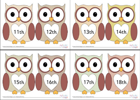 Owl Printables | Activity Village