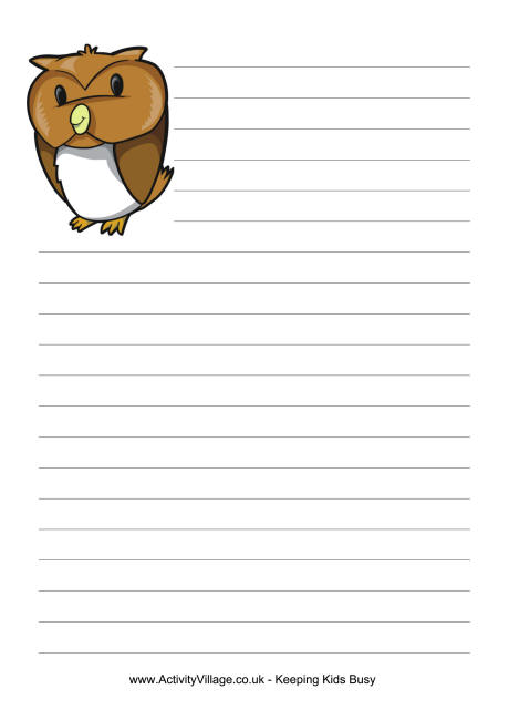 Owl Printables | Activity Village