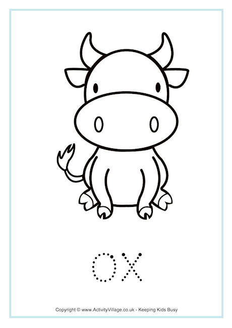 Chinese Zodiac Word Tracing Worksheets | Activity Village