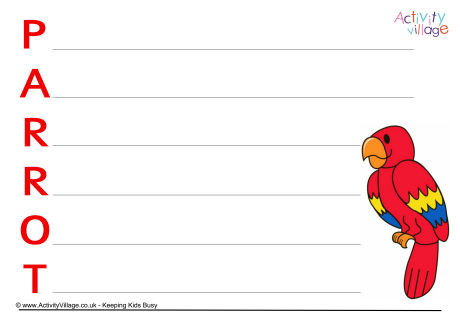 Parrots | Activity Village