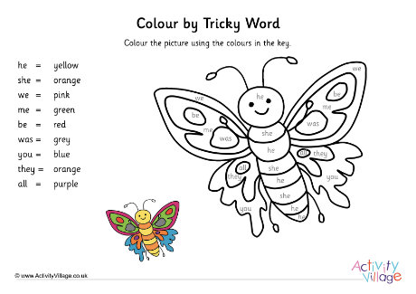 Phase Three Tricky Words | Activity Village