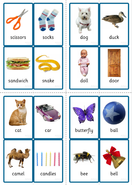 Phonics Phase One Initial Sounds Snap Cards 2 | Activity Village