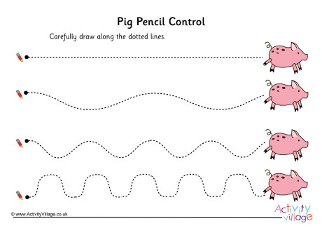 Pencil Control | Activity Village