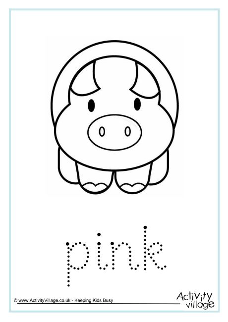 Pink Activities for Kids