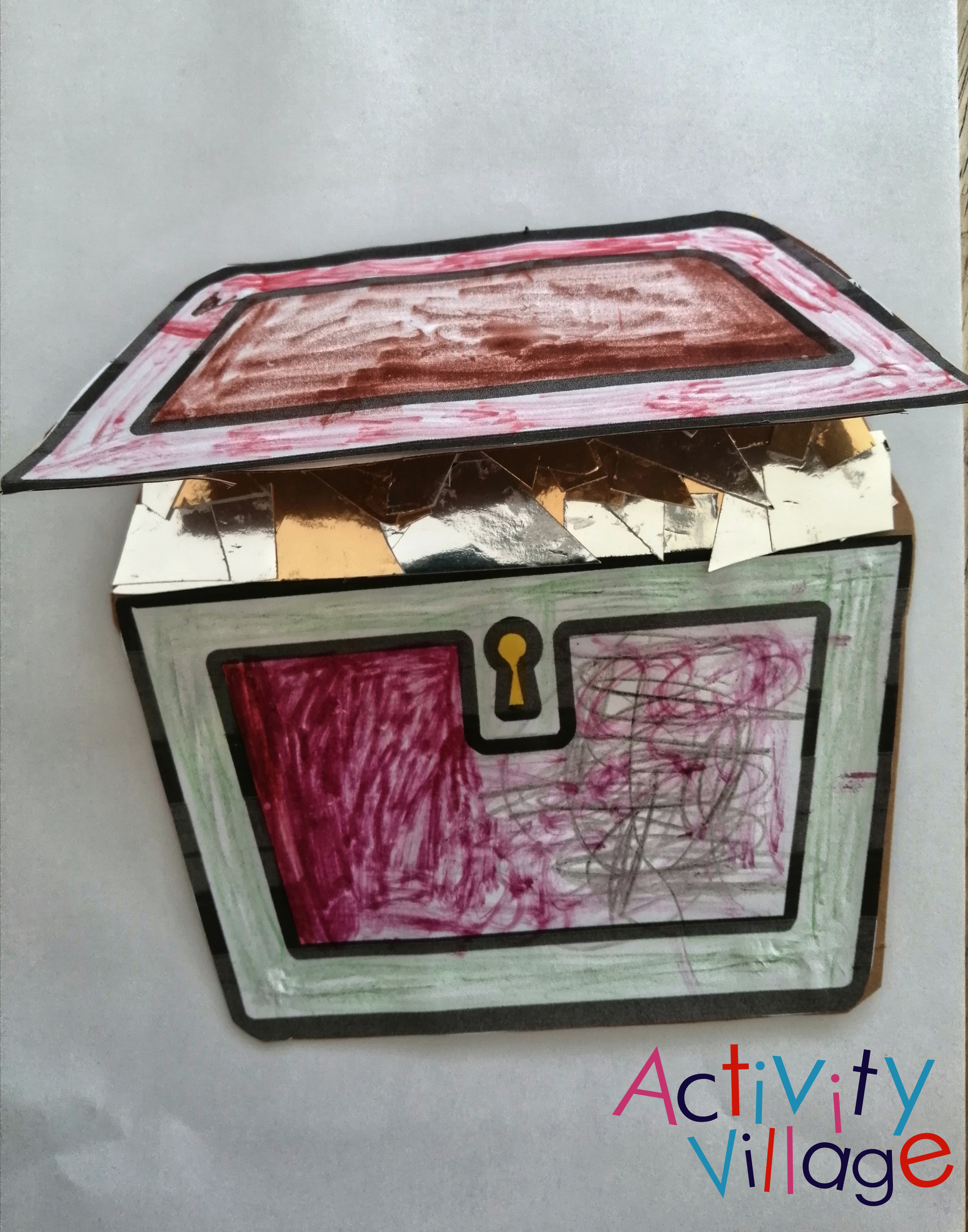Pirate Treasure Chest Craft | Activity Village