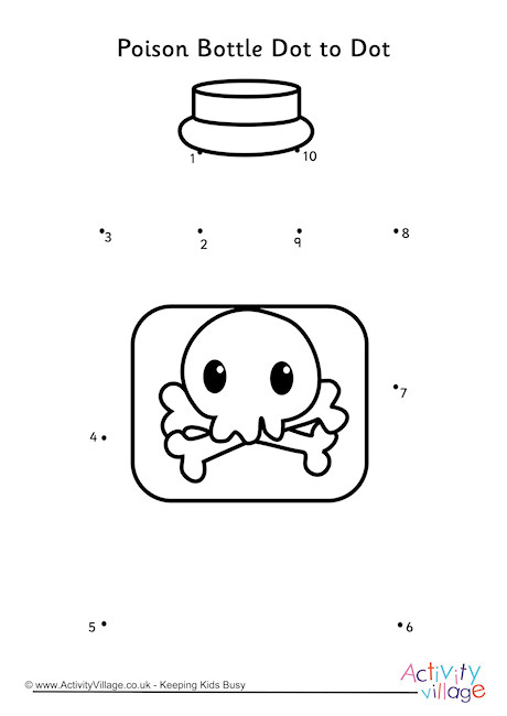 Halloween Dot to Dots | Activity Village