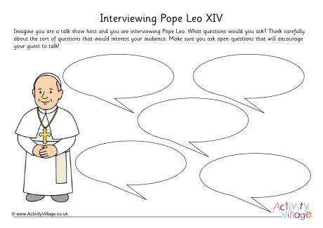 Pope Leo | Activity Village