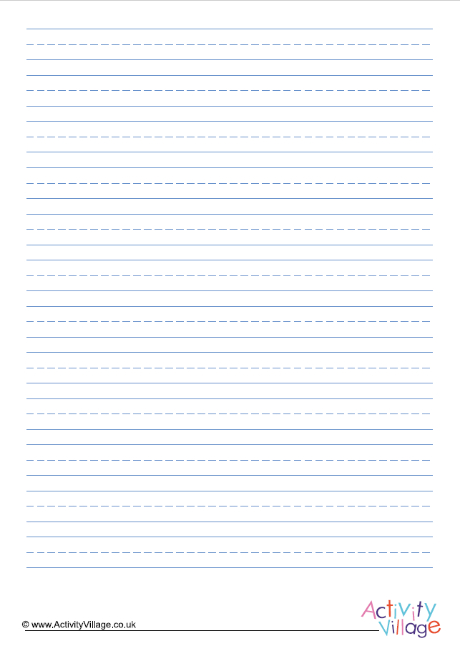 Printable Lined Paper