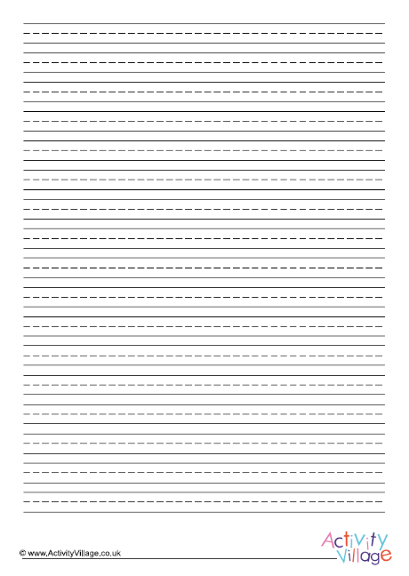 Printable Lined Paper