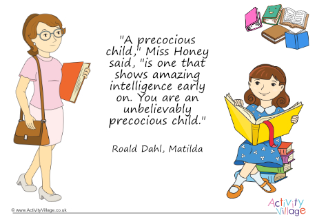 Precocious Child Poster | Activity Village